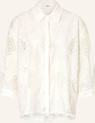 BA&SH Ba&Sh Hemdbluse Muriel Mit 3/4-Arm weiss