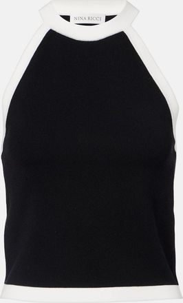 Nina Ricci Top aus Rippstrick