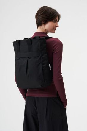 Pinqponq Damen vegan Rucksack Komo Rooted Schwarz