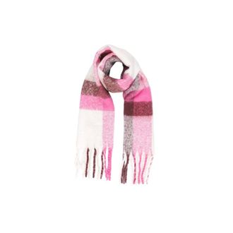 Only Only, Femme, Accessoires, Violet, Taille: ONE Size Life Check Scarf