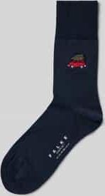 Falke Socken aus Schurwoll-Mix mit Motiv-Stitching