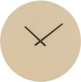 Light & Living Light&living - Licht & Leben Uhr licola matt Sand und hellbraun gesprenkelt