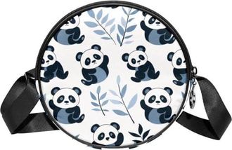 Generic Sac &agrave; bandouli&egrave;re circulaire pour femme, petit sac &agrave; bandouli&egrave;re mignon avec fermeture &eacute;clair, bretelles r&eacute;glables, sac &agrave; main rond d&eacute;contract&eacute; pour f