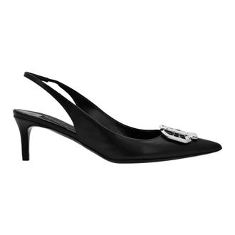 Philipp Plein Femme, Chaussures, Noir, Taille: 38 EU Escarpins Slingback Gothic Plein