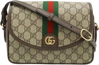 Gucci Pre-owned Ophidia GG Supreme sac bandouli&egrave;re 2way - Homme - Pre-owned - Beige - Taille: ONE Size