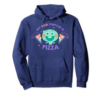 Disney Pixar Soul My Soul Purpose Is Pizza Pullover Hoodie