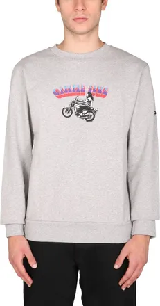 A.P.C. Crew Neck Cotton Sweatshirt - Gray