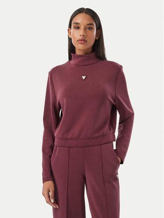 Guess Sweatshirt V4YQ05 KCAY2 Dunkelrot Regular Fit