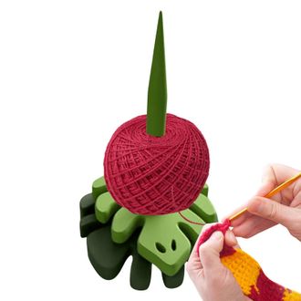 Generic Garnhalter Mit Drehmechanismus - Garnhalter F&uuml;r H&auml;keln Und Stricken,St&auml;nder F&uuml;r Spulen Zubeh&ouml;r Verhindert Verheddern F&uuml;r Stricken N&auml;hen H&auml;keln Handarb