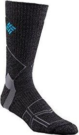 Columbia Chaussettes de randonnée pour Homme, Charbon