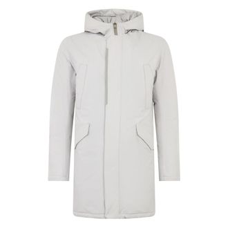 Herno Leichter Parka - - Coats - Herren - Grau - XS
