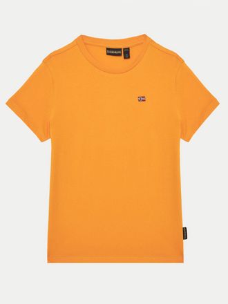 Napapijri T-Shirt Salis SS 2 NP0A4GEHA701 S Orange Regular Fit