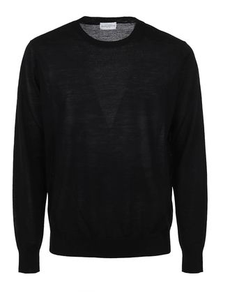 Ballantyne Pull Col Rond - Noir