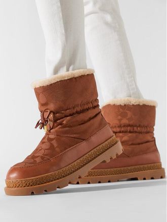 Coach Schneeschuhe Kailee Nylon CE303 Braun
