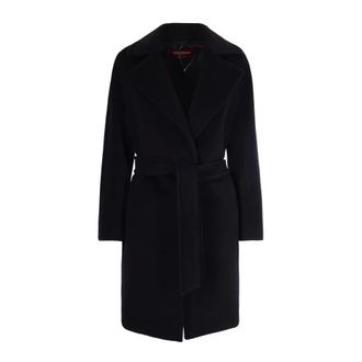 Max Mara Damen, M&auml;ntel, Schwarzk, XSGr&ouml;&szlig;e