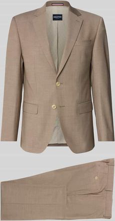 Daniel Hechter Slim Fit Anzug aus Schurwoll-Mix