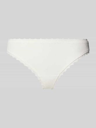 Neo Noir String mit Spitzenbesatz Modell Nivia