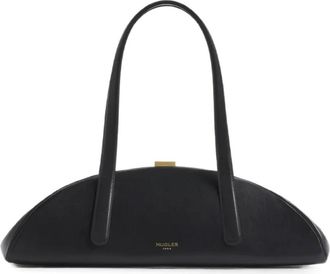 MUGLER Sac Port&eacute; &Eacute;paule - Noir