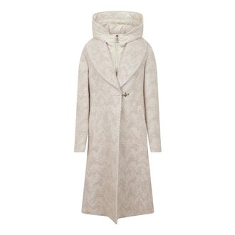 Fay Femme, Manteaux, Beige, Taille: 38 FR Manteau Double Devant