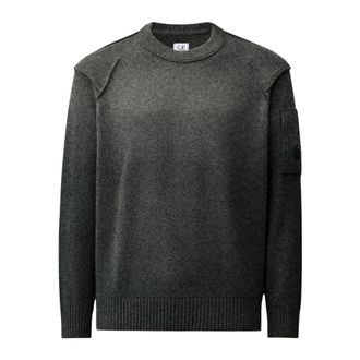 C.P. Company Rippstrick-Pullover - - Knitwear - Herren - Grau - L