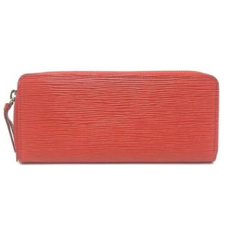 Louis Vuitton Portefeuille en cuir doccasion - Femme - Pre-owned - Orange - Taille: ONE Size