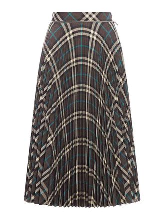 Burberry Jupe Midi - Noir