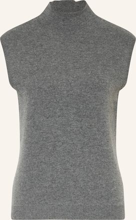 Lilienfels Lilienfels Pullunder Mit Cashmere grau