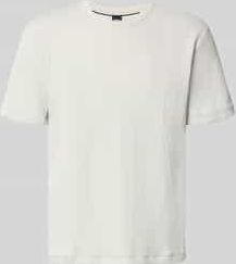 HUGO BOSS Regular Fit T-Shirt mit mit Waffelstruktur Modell STRUCTURE