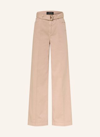 Marc Cain Wide Leg Jeans Warri Mit Schmucksteinen rosa