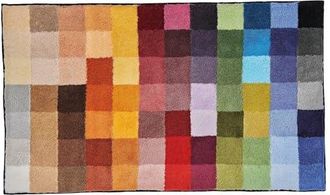 Kleine Wolke 8821148693 Cubetto Badteppich Polyacryl, Mehrfarbig, 85 x 145 x 3 cm
