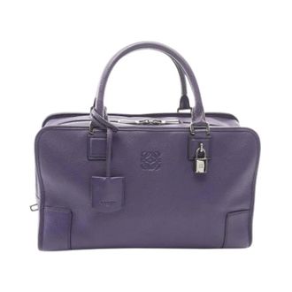 Loewe Sac &agrave; main Pre-owned - Femme - Pre-owned - Violet - Taille: ONE Size