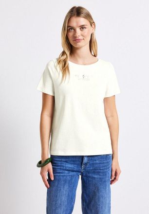 Street One T-Shirt aus reiner Baumwolle