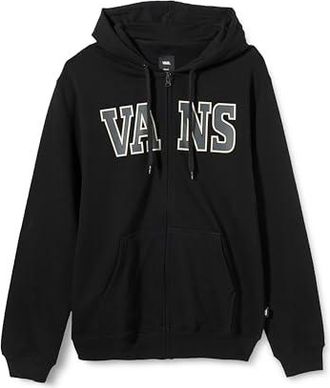 Vans Varcity Zip-b Sweat-Shirt pour Homme, Noir, XL