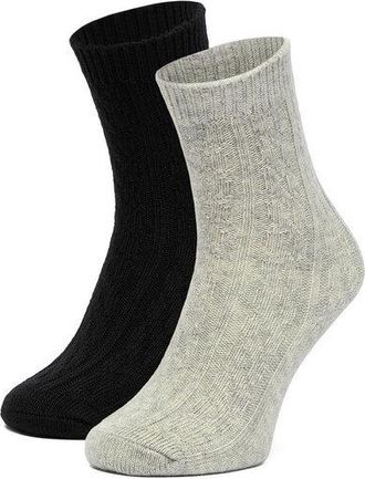 Nine West Lange Socken CEO_LA_NW_17637_W_AW25 (2-PACK) Schwarz