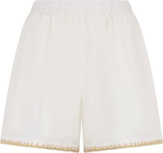Red Valentino Femme, Shorts, Beige, Taille: 36 FR Pantalons