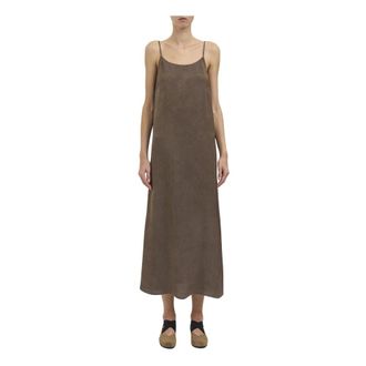Uma Wang UMA Wang - Robe Anaya - Femme - Robes - Gris - Taille: 40 FR
