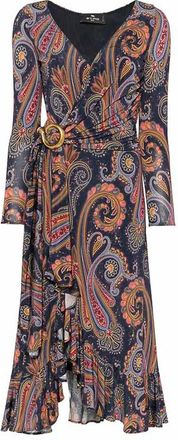 Etro Knielanges Kleid - Blau