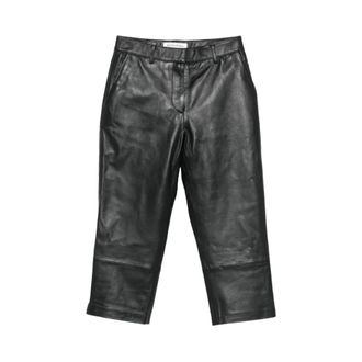 Frankie Shop Femme, Pantalons, Noir, Taille: 36 FR Leather Pantalons