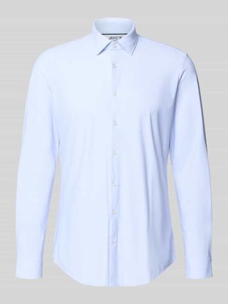 Jake*s Slim Fit Business-Hemd mit Kentkragen