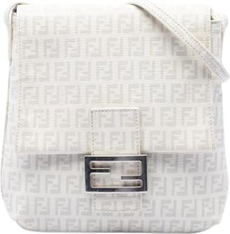 Fendi Pre-owned Sac bandouli&egrave;re vintage - Femme - Pre-owned - Blanc - Taille: ONE Size