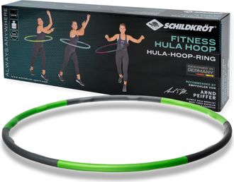 Schildkrot Fitness Fitness-Hoop, 100cm Durchmesser, Gr&uuml;n-Anthrazit