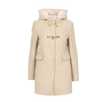 Fay Femme, Manteaux, Beige, Taille: 42 FR Manteau Crois&eacute;