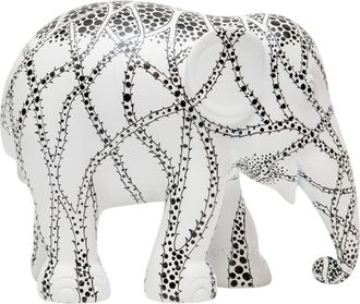 Elephant Parade Elefanten Deko | Handbemalt | Deko Elefant Figur Bunt Wohnzimmer Pop-Art Deko Figuren Elefanten Statue aus Harz Dekofiguren Wohnzimmer - Dexter | 10cm