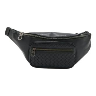 Bottega Veneta Pre-owned Intrecciato Sling Pouch - - Pre-owned - Herren - Schwarzk - ONE SIZE