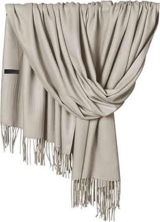 Generic Couverture en tricot pour femme, &eacute;charpe pashmina douce, unie, ch&acirc;le enveloppant, tendance, chaud, col avec franges, longue &eacute;charpe en tricot pour hom