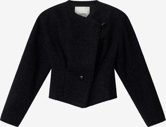 Isabel Marant Veste Suna En Laine - Femme - Noir - Taille34 - Isabel Marant