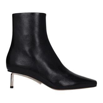Off-white Leder-Ankle-Boots - - Shoes - Damen - Schwarzk - 38 EU