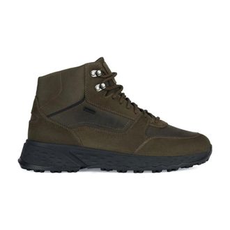 Geox Milit&auml;rgr&uuml;ne ABX Sport Sneakers - - Shoes - Herren - Gr&uuml;n - 41 EU