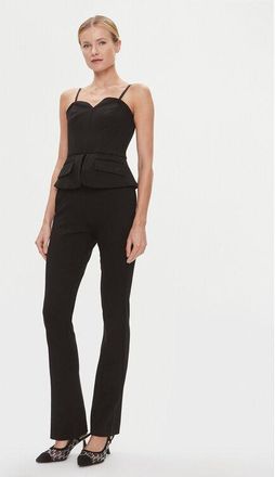 Karl Lagerfeld Jumpsuit 240W1311 Schwarz Regular Fit