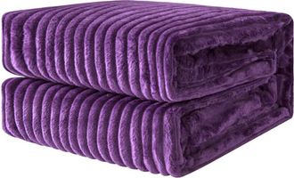 Miulee Kuscheldecke Fleecedecke Flanell Decke Einfarbig Wohndecken Couchdecke Flauschig Überwurf Mikrofaser Tagesdecke Sofadecke Blanket Für Bett Sofa Schlaf